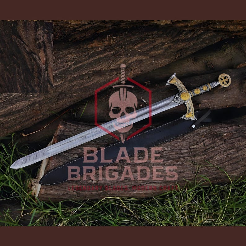Handmade Knights Templar Sword | Medieval Crusader Replica - Etsy