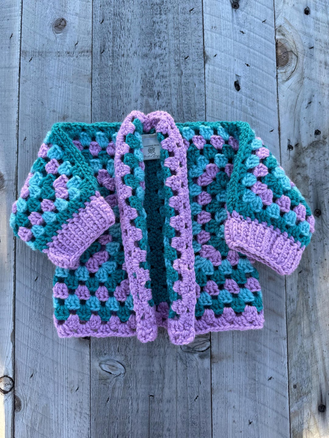 Crochet Baby Cardigan, Handmade Cardigan for Babies 0-3 Months - Etsy