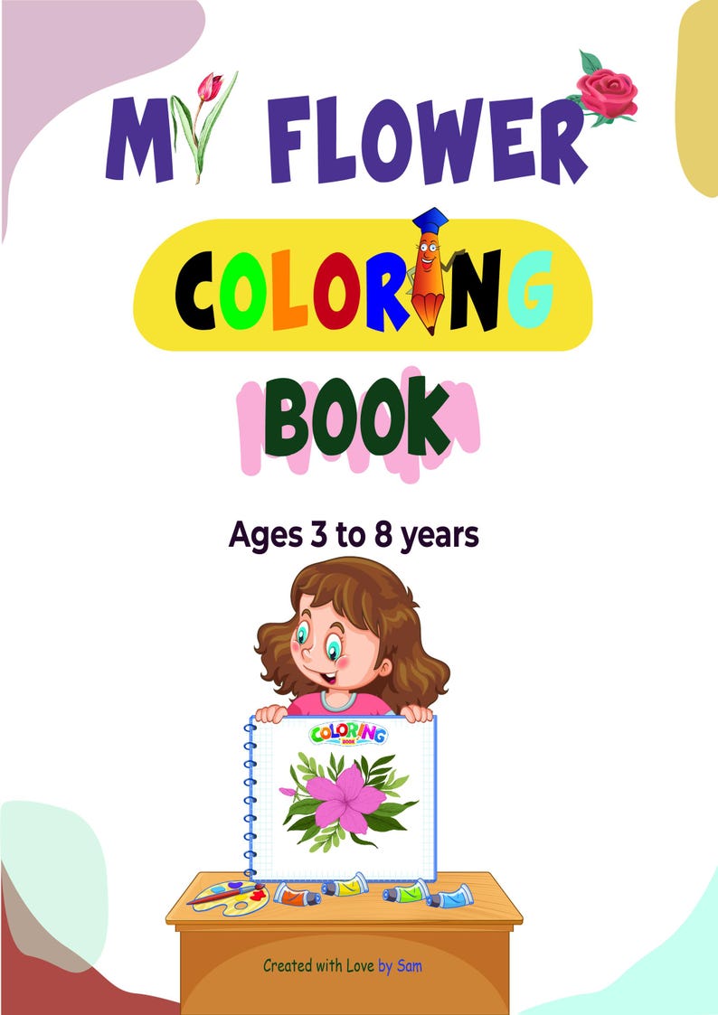 Printable Coloring Book for Kids | Fun Activity Pages | Digital ...