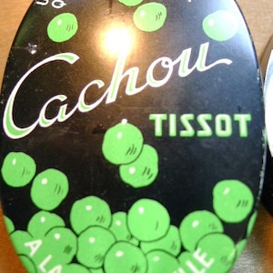 ANTIQUE BOX Cachou Tissot French - Etsy