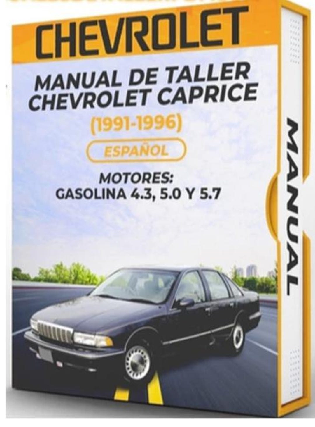 Chevrolet Caprice Workshop Manual (1991-1996) Spanish*** Service and ...