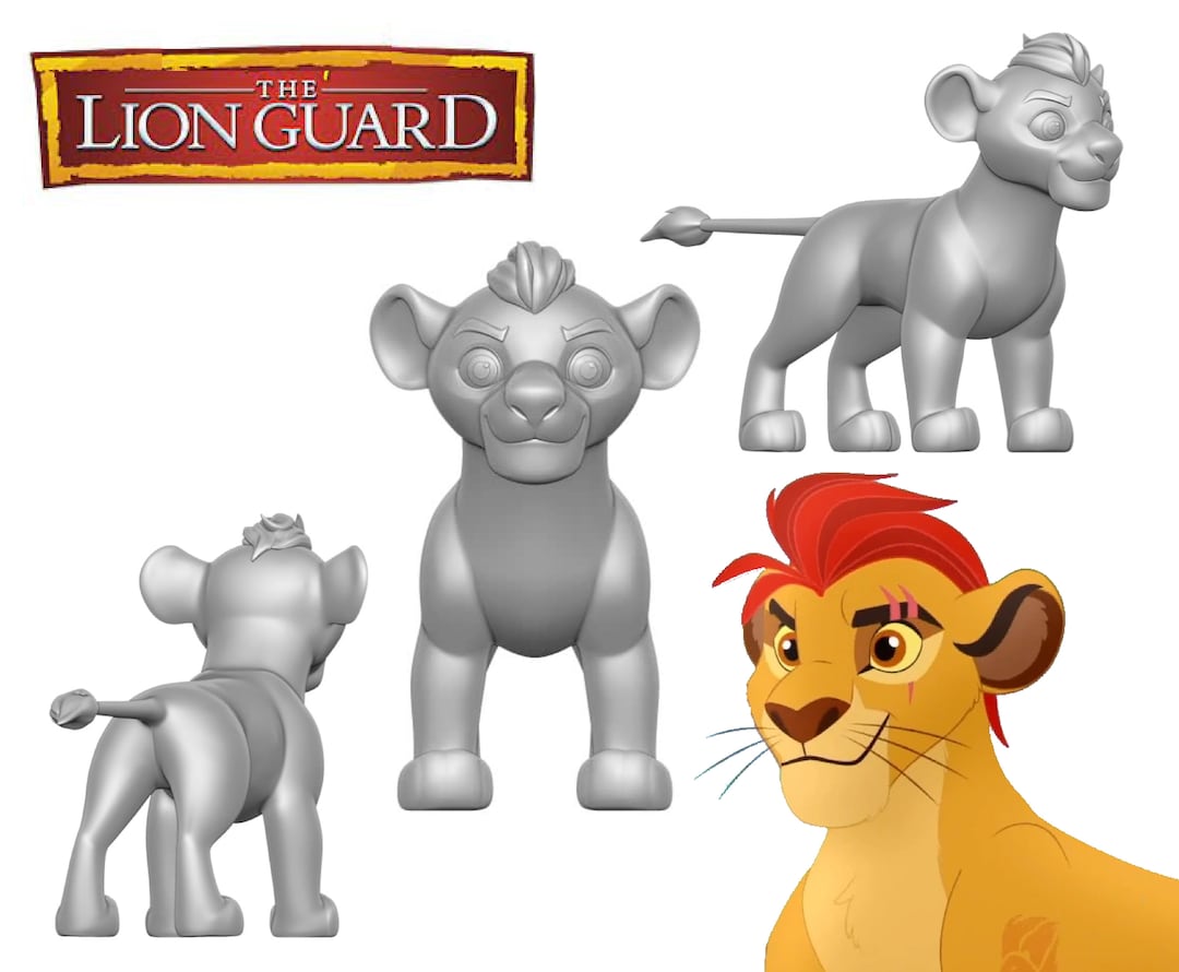 Kion 3D Obj and Stl File, Digital Instant Download - Etsy