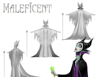 Maleficent 3D Print STL File for 3D Printing Instant Download - Etsy