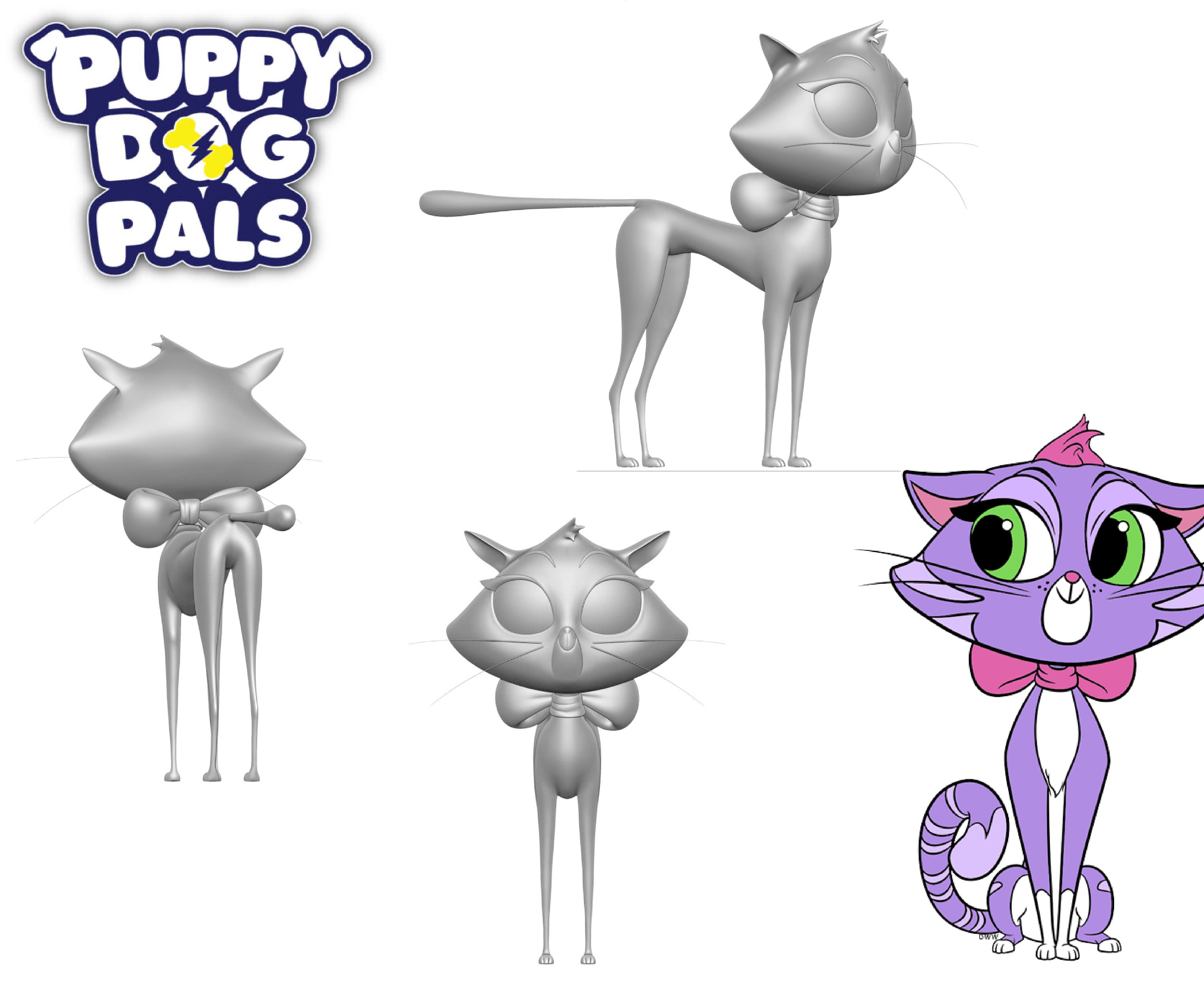 Hissy 3D Obj File, Digital Instant Download - Etsy