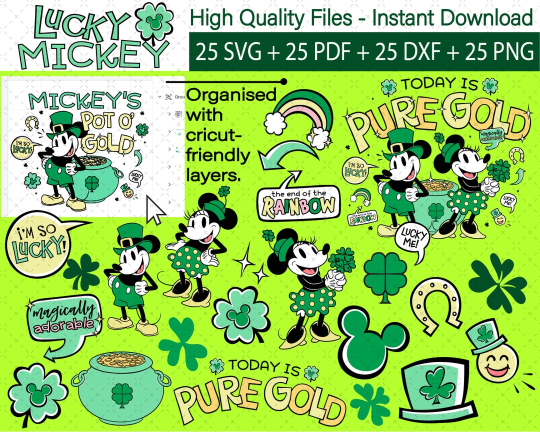 25 Digital St Patrick Design for Cutting Machine, Sublimation, Printing ...
