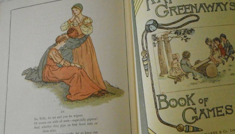 The Kate Greenaway Treasury Introduction by Ruth Hill Viguers - Etsy