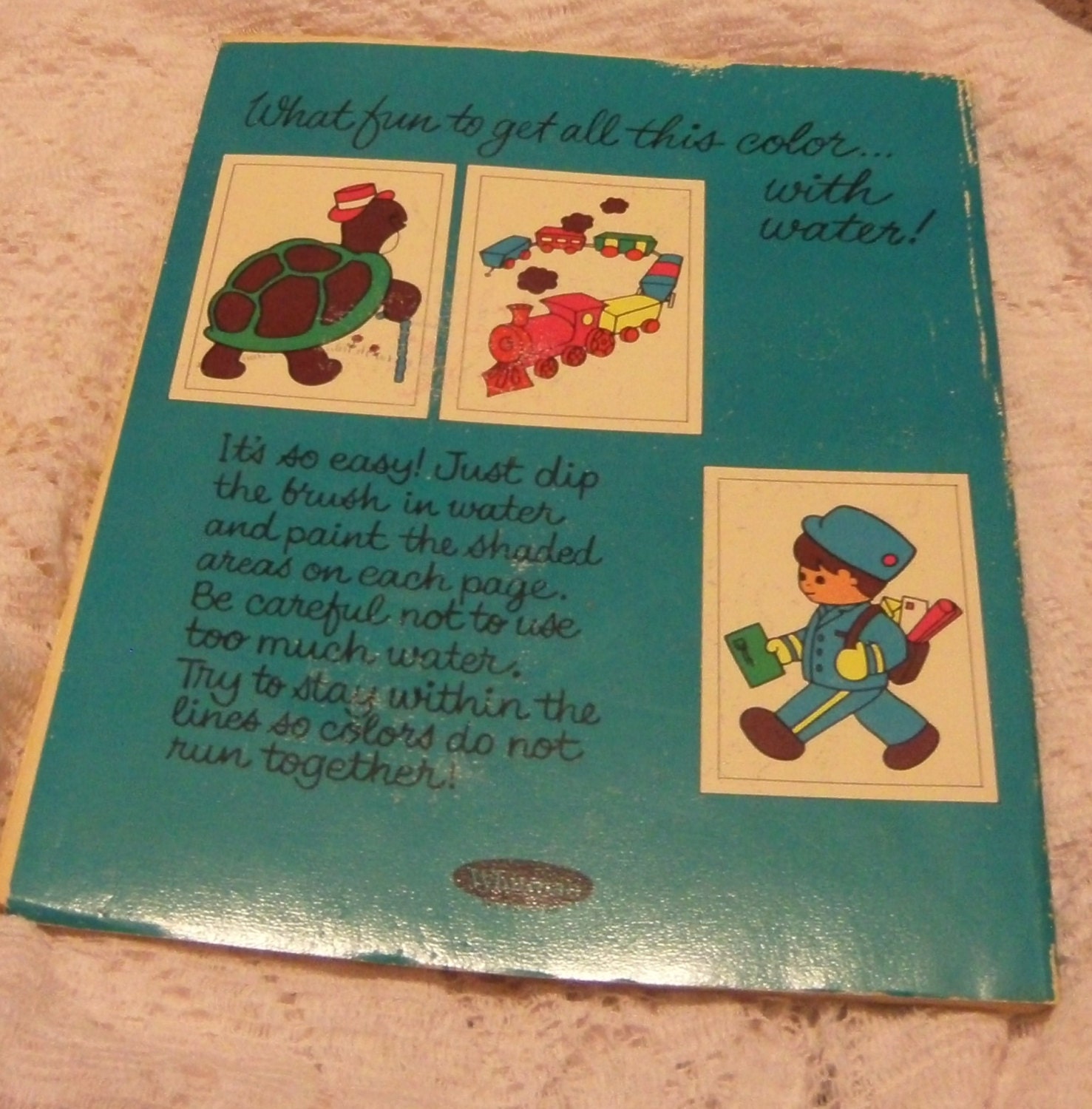 Whitman New Full Color Magic Paint With Water Pictures by - Etsy