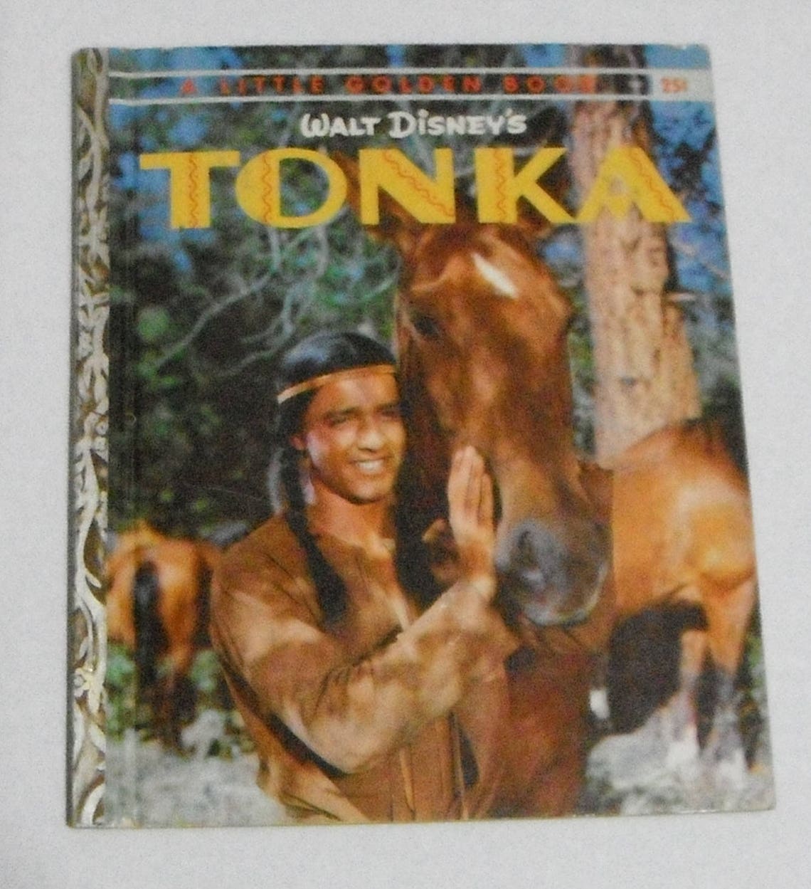 A Little Golden Book Walt Disney's Tonka Story Adapted by | Etsy