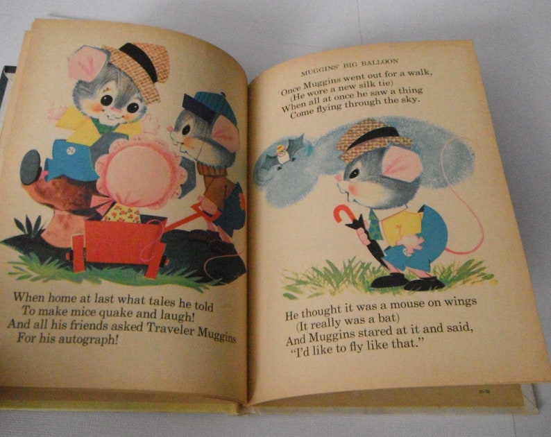 Muggins Big Balloon Vintage A Rand Mcnally Book Tip Top Elf Book - Etsy