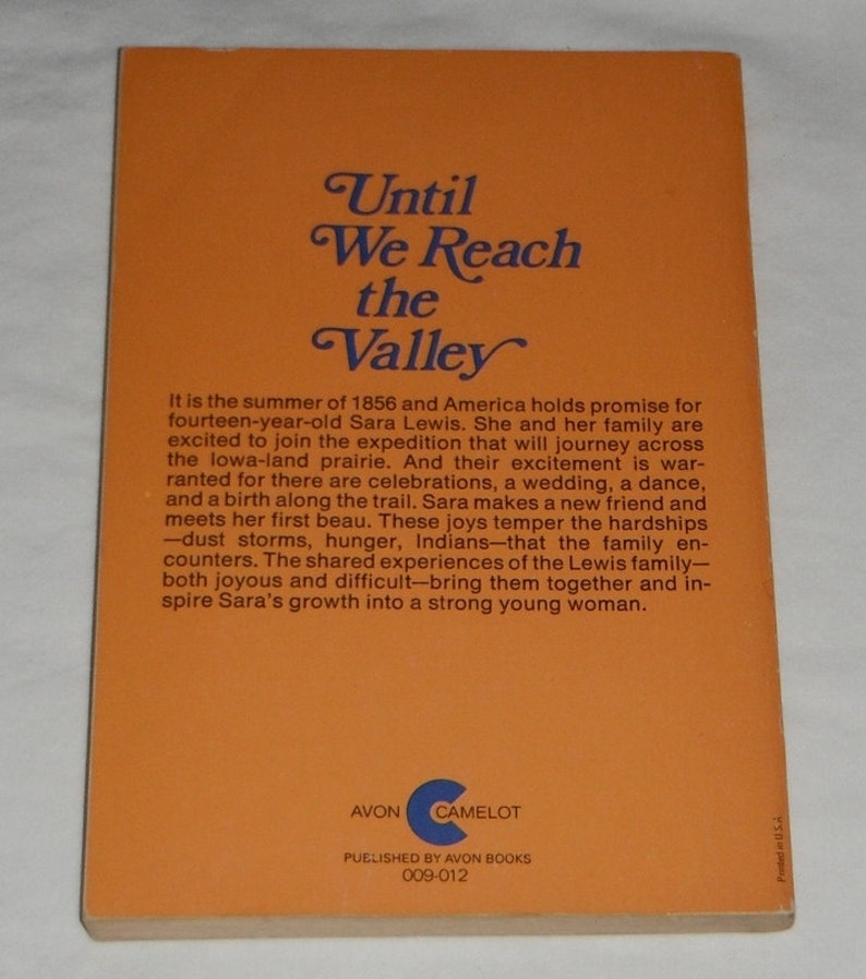 Until We Reach the Valley Ann Irwin and Bernice Reida Vintage Softcover ...