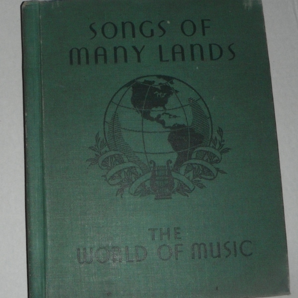 Vintage Song Book - Etsy