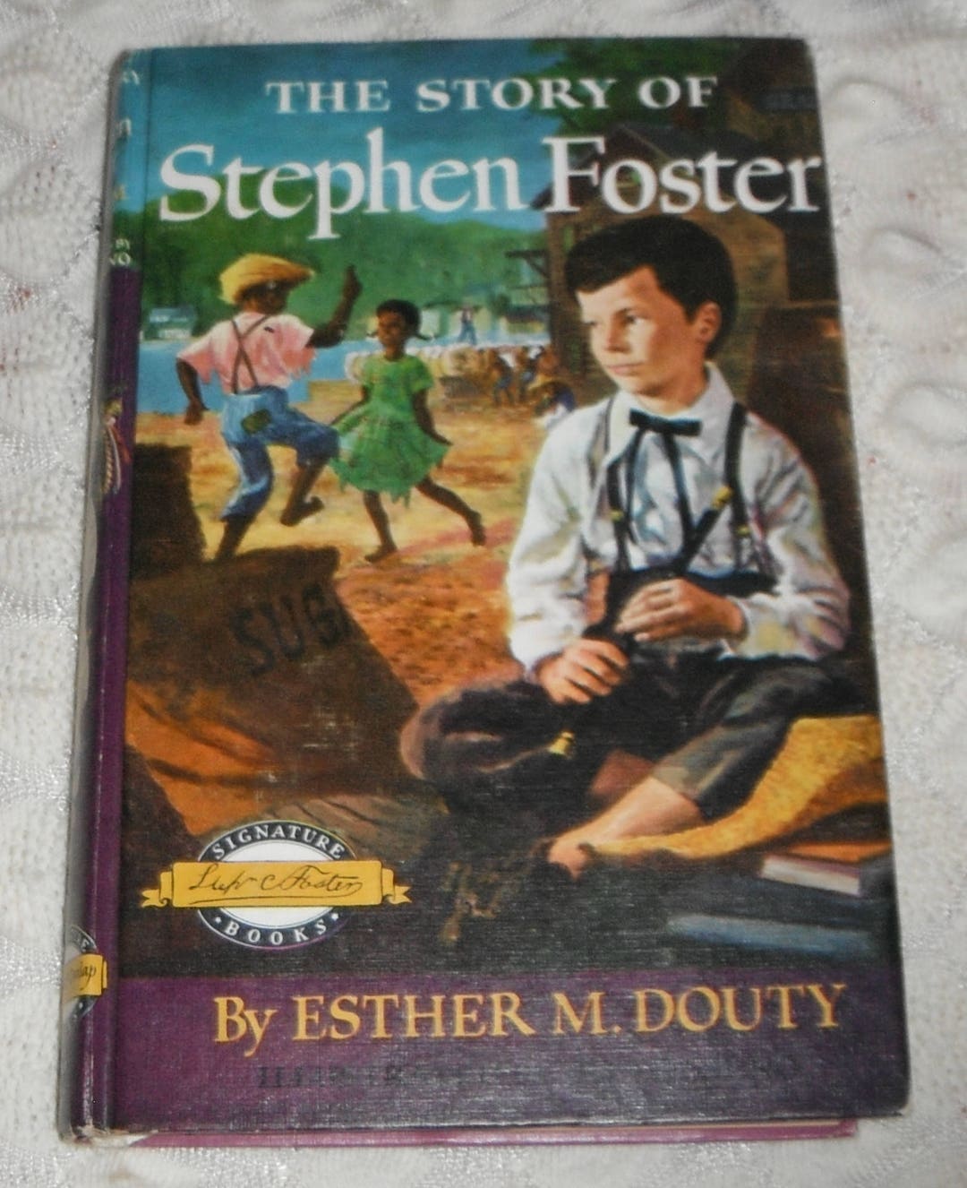 The Story of Stephen Foster by Esther M. Douty Vintage Hardcover Book ...