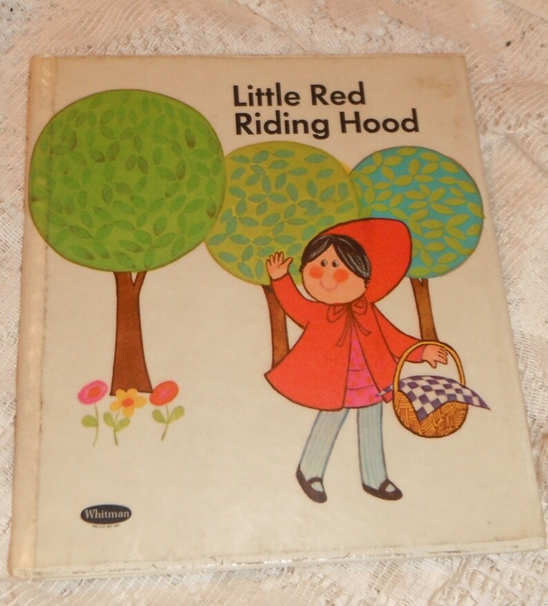 Little Red Riding Hood Tell A Tale Whitman Book - Etsy