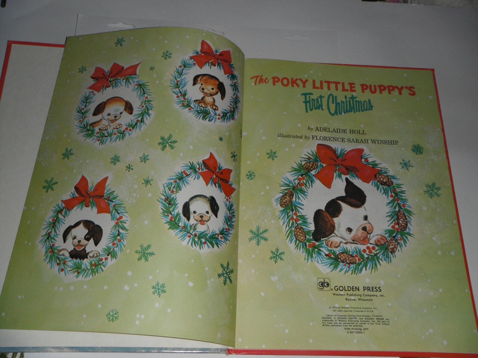 The Poky Little Puppy's First Christmas by Adelaide Holl - Etsy