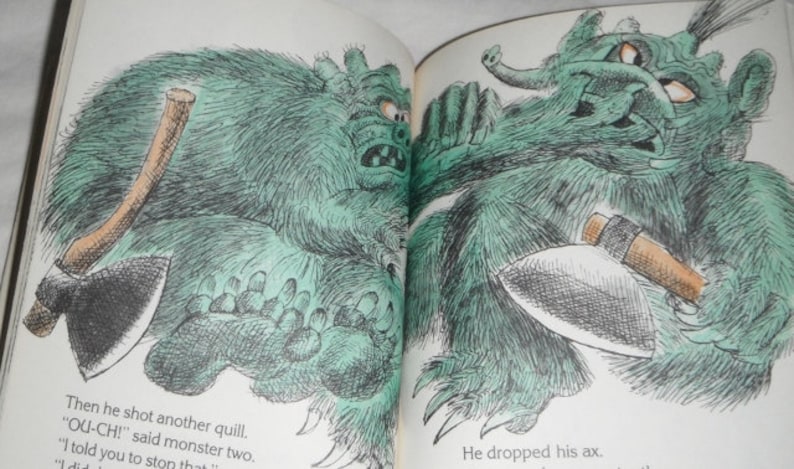Zed and the Monsters by Peggy Parish Vintage Hardcover Book - Etsy