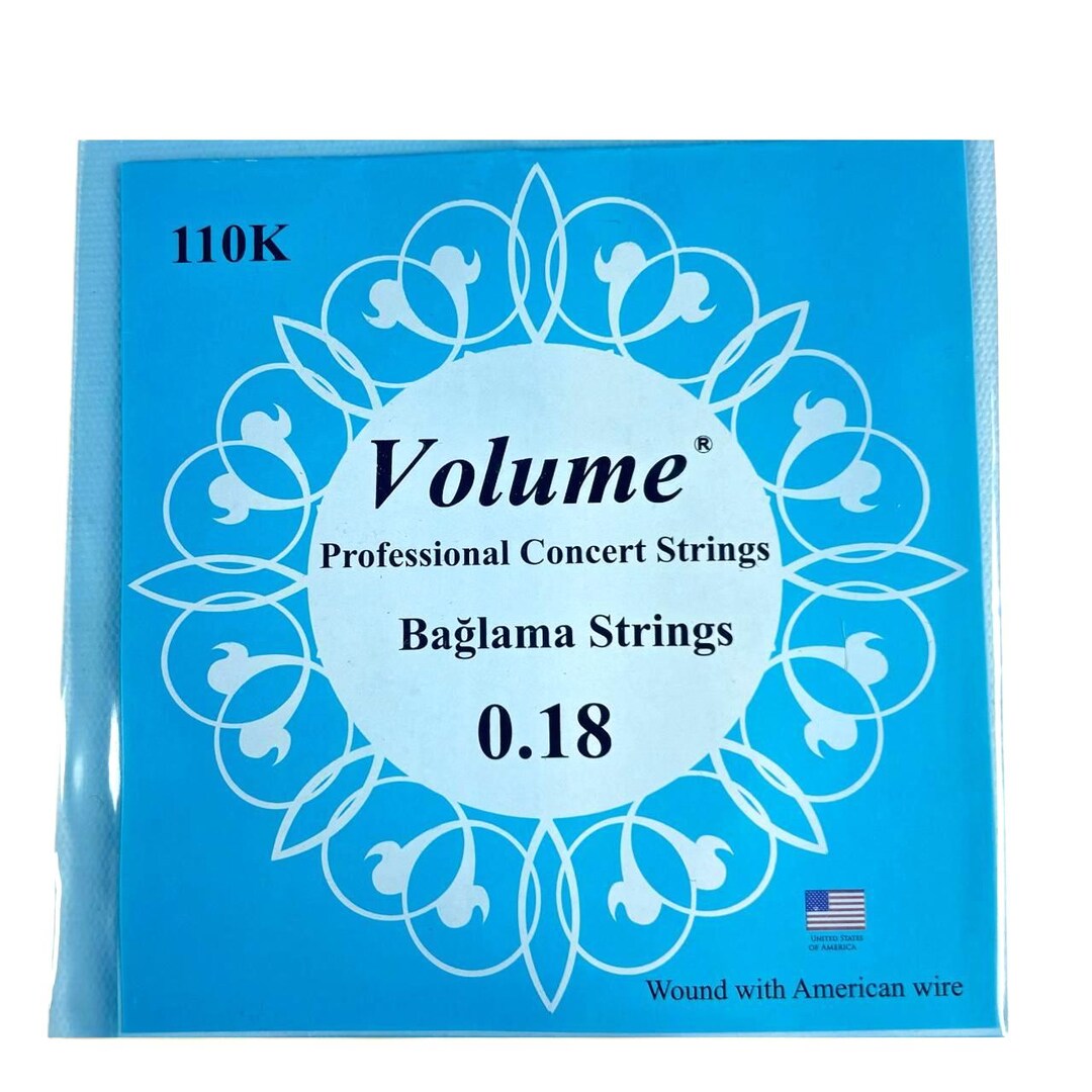 Volume Short Saz Strings (0.18) - Etsy