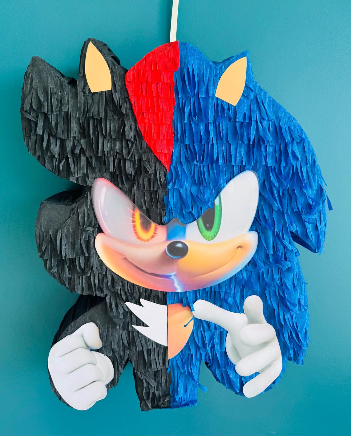 Sonic and Shadow Piñata - Etsy
