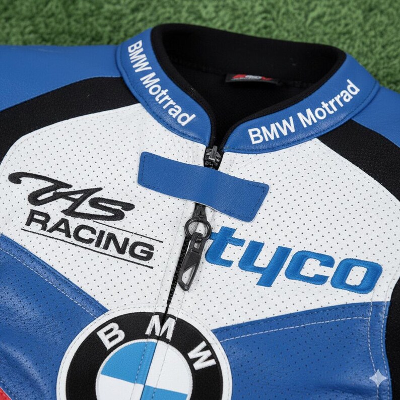 Men's Motorrad Leather Racing Suit - Cowhide Track Suit With CE Armor ...
