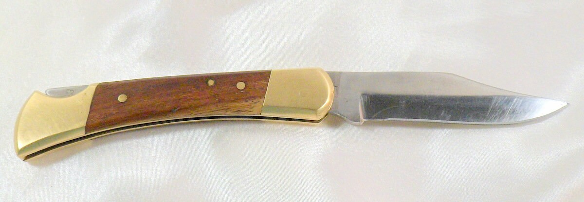 Pakistan Folding Knife Stainless Steel Single Blade Brass | Etsy