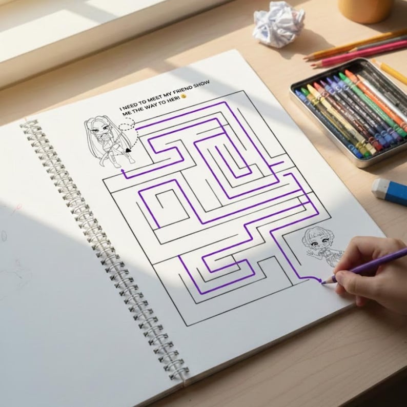 Libro de actividades para fans de X-Hunter para adolescentes / Colorear ...