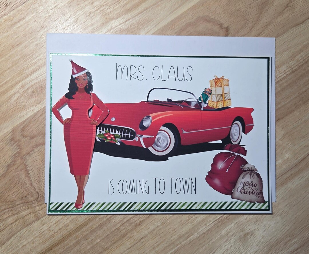 Mrs. Claus is Coming to Town - Etsy
