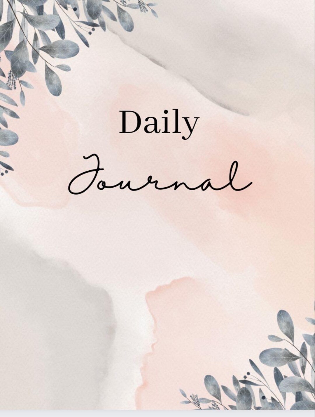 Digital Personal Diary: Daily Journal (digital Download) - Etsy