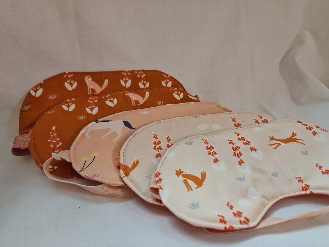 Cotton Sleep Mask, Handmade Cotton Eye Mask, Mother's Day - Etsy