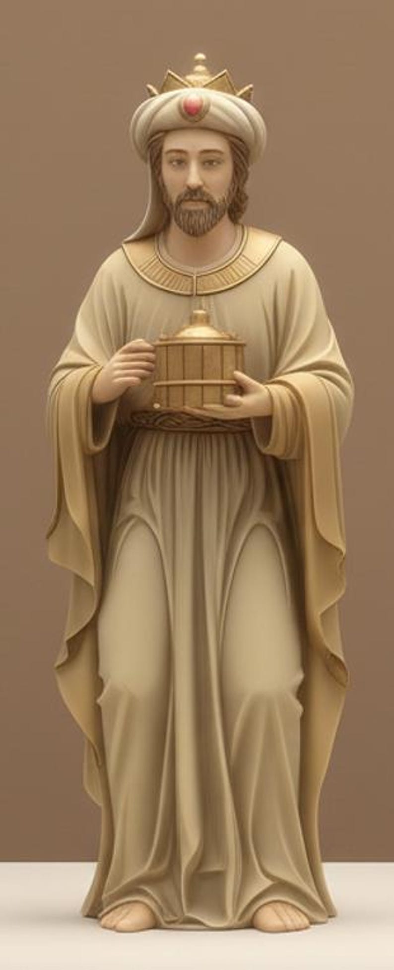 Nativity Scene – 3D Printable STL File Set | Holy Family | Manger Scene ...