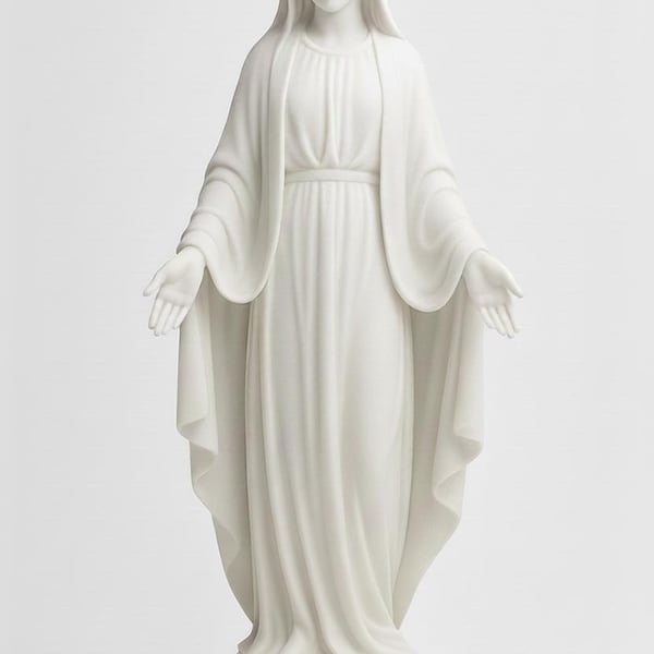 Virgin Mary Statue - Etsy