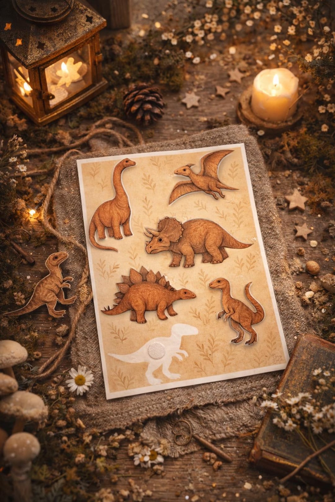 Dinosaur Shadow Matching Game | Preschool Printable Activity (3 Pages ...