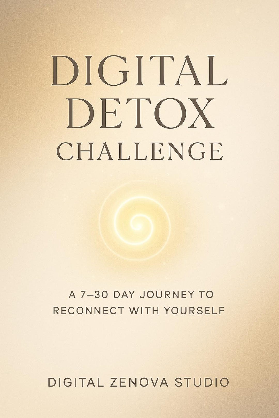 Digital Detox Challenge – 7 to 30 Day Mindfulness Screen-free Planner ...