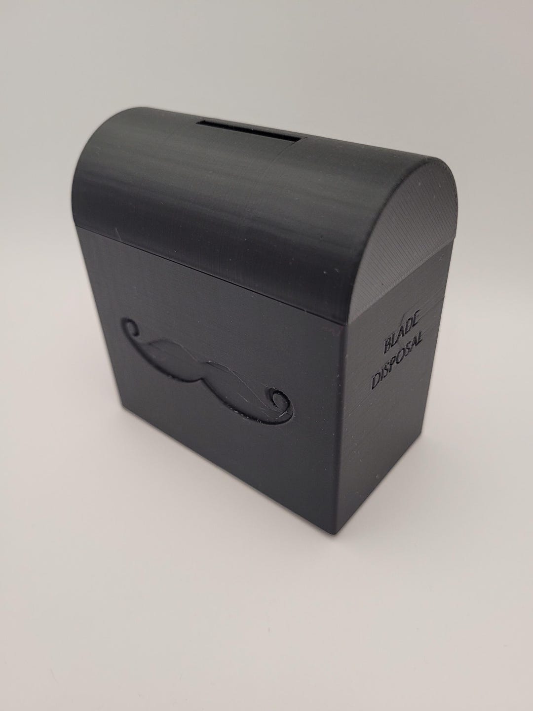 Moustache Safety Shaving Razor Blade Disposal Box - Etsy