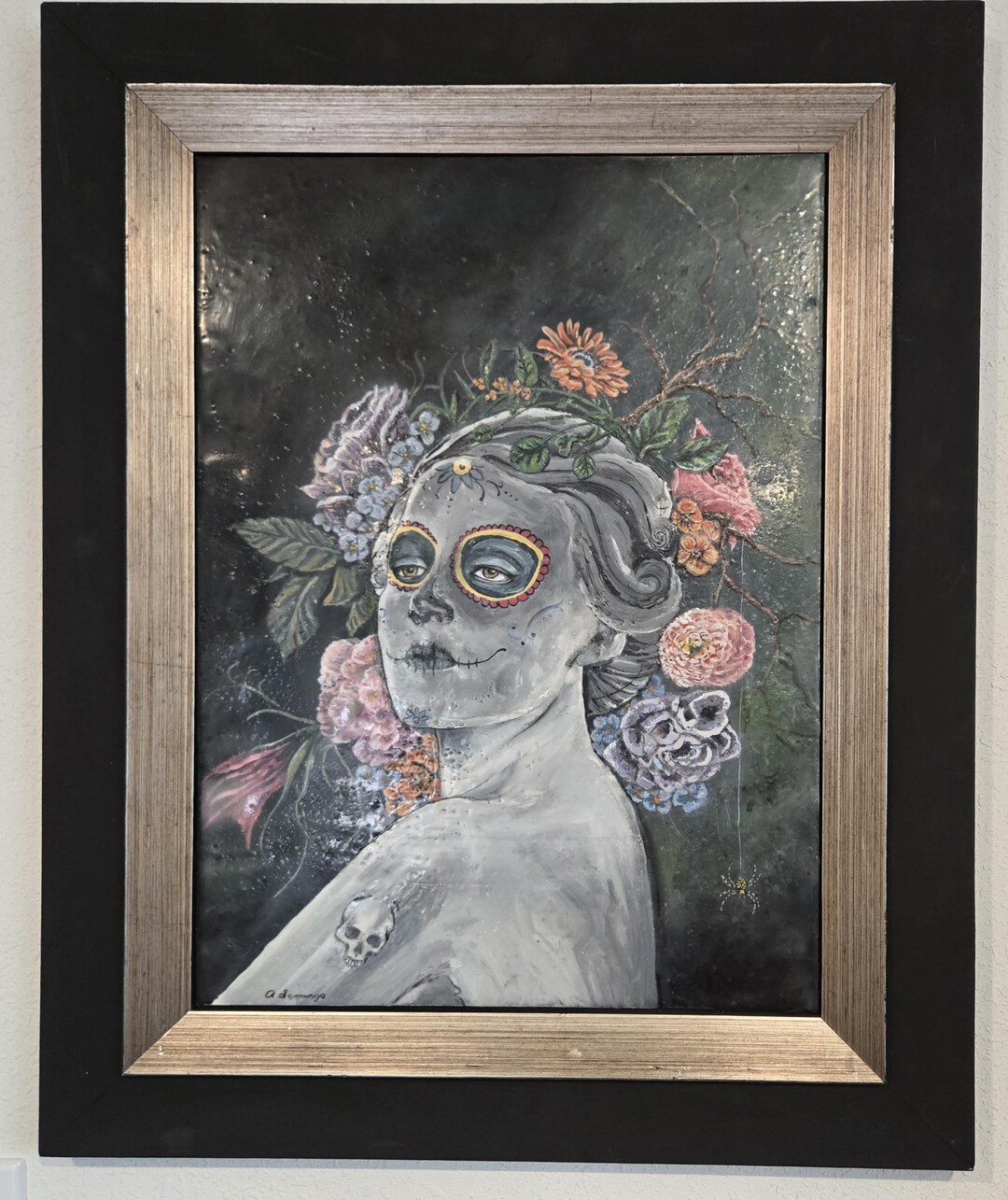 Encaustic Wax Portrait - Etsy