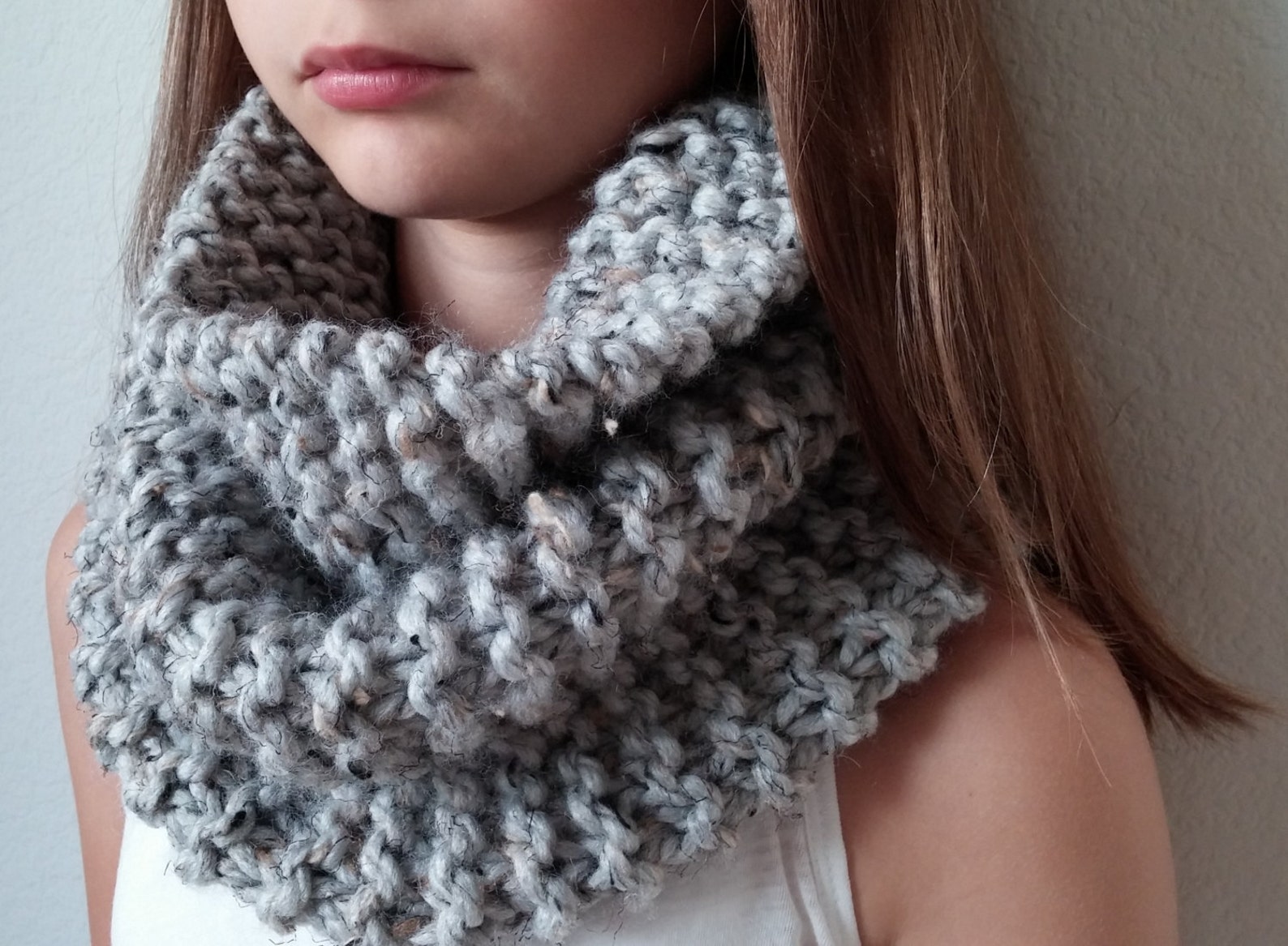 Knit Chunky Cowl - Snood - THE OUTLANDER - More Colors Available - Etsy
