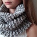 Knit Chunky Cowl - Snood - THE OUTLANDER - More Colors Available - Etsy