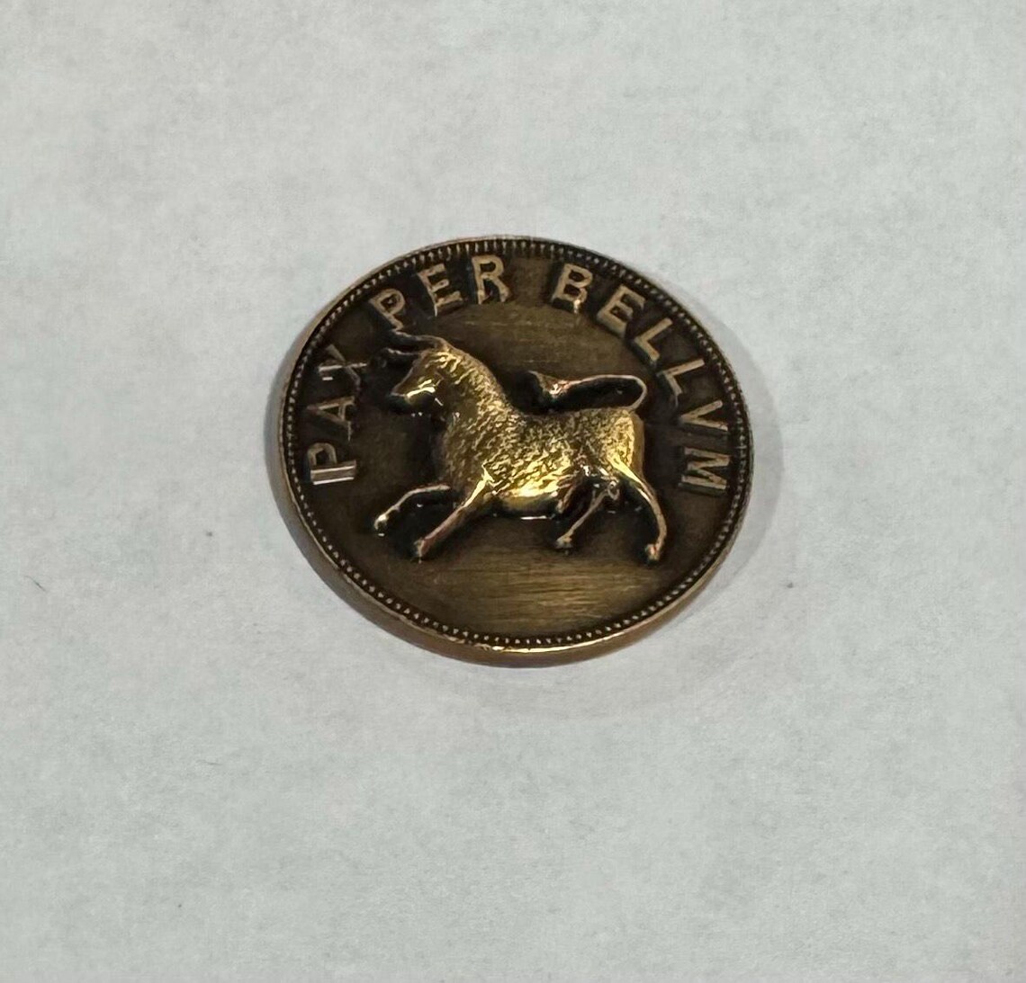 Legion Aureus - Fallout New Vegas Inspired Gold Coin - 100% Metal - Etsy