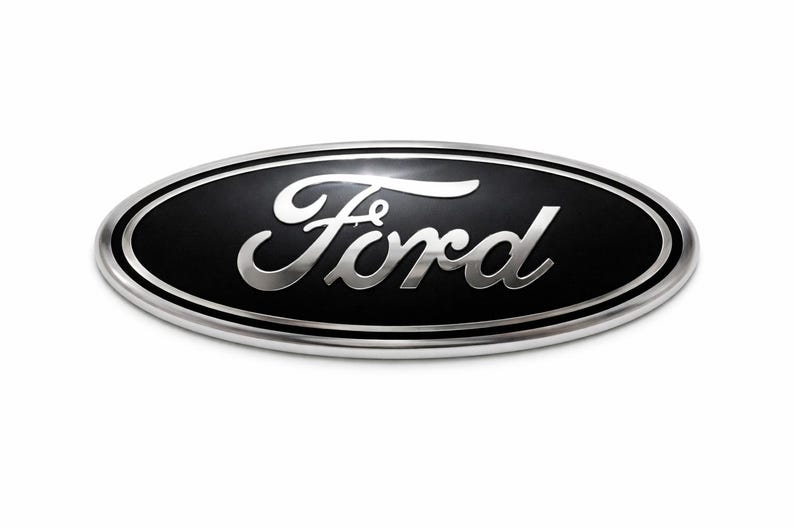 Ford 7-inch Blue Oval Emblem: Grille Tailgate Badge Replacement Logo - Etsy