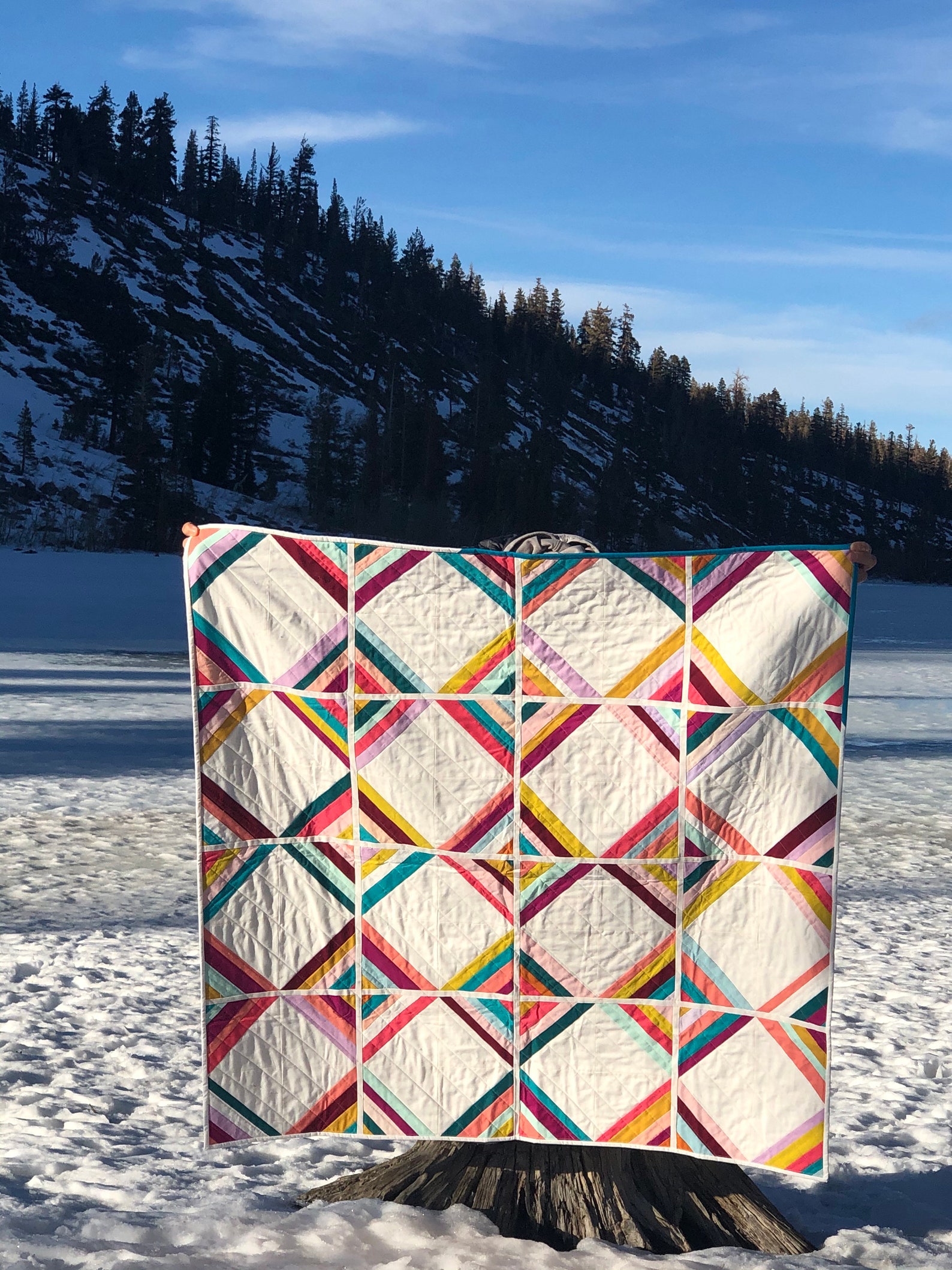 Connection Quilt Pattern A Modern Quilt Pattern Instructions | Etsy