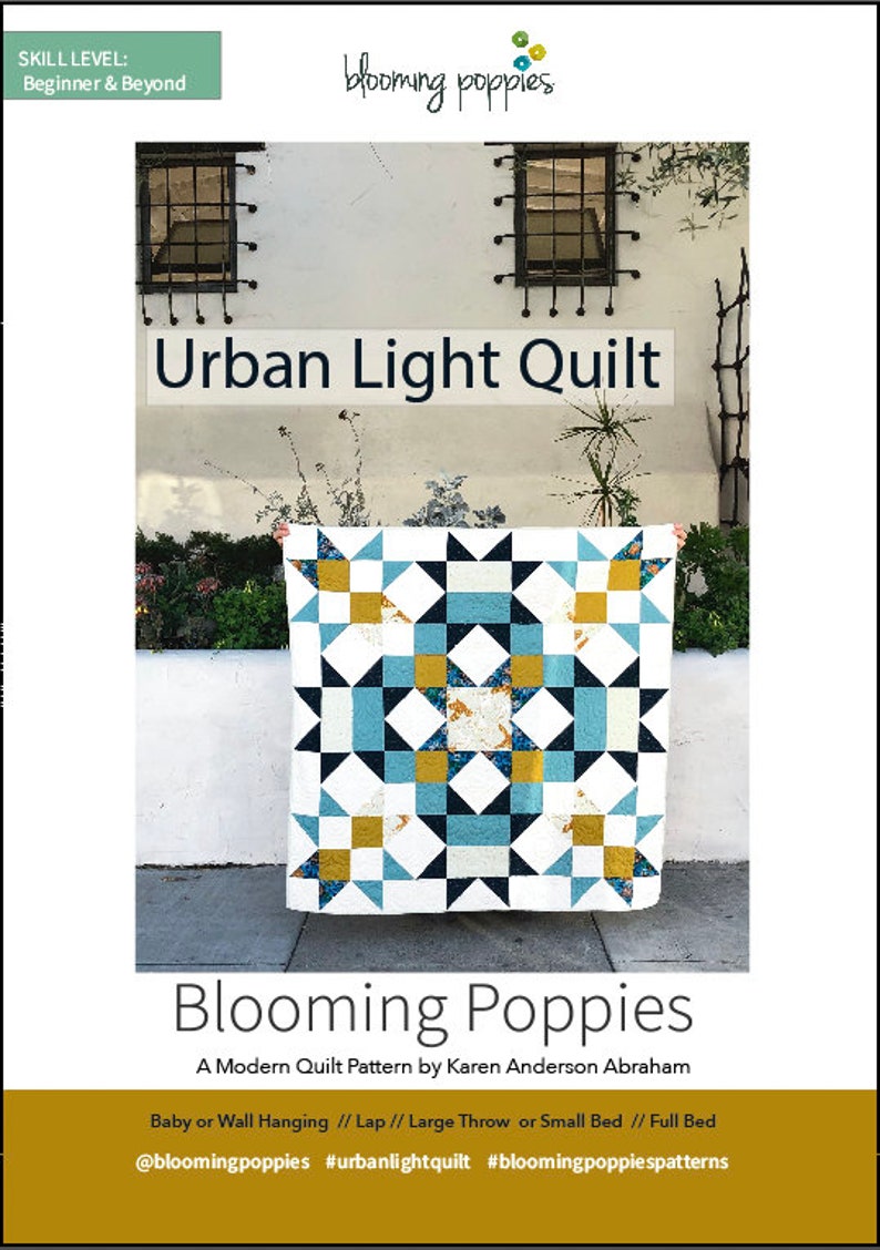 Urban Light Quilt Pattern - Etsy