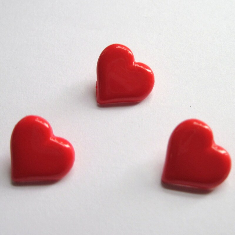 Heart Buttons - Etsy UK