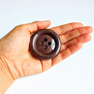 Giant Coat Buttons, Giant Plastic Buttons 5cm, Extra Large Buttons ...