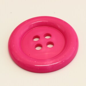 Giant PINK Buttons Giant Plastic Buttons 5cm Extra Large - Etsy