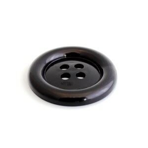 Giant BLACK Buttons, Giant Plastic Buttons 5cm, Extra Large Buttons ...