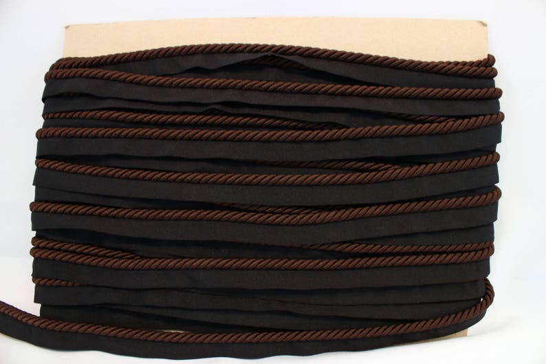 Brown Upholstery trim flanged cord upholstery cord | Etsy