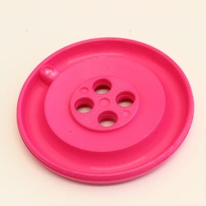 Giant PINK Buttons, Giant Plastic Buttons 5cm, Extra Large Buttons ...
