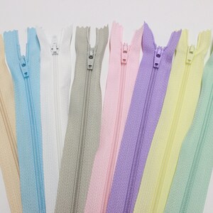 18" Zips, 18 Inch Zips, Bulk Zips, Zips Bundle, Mixed Zips, Assorted ...