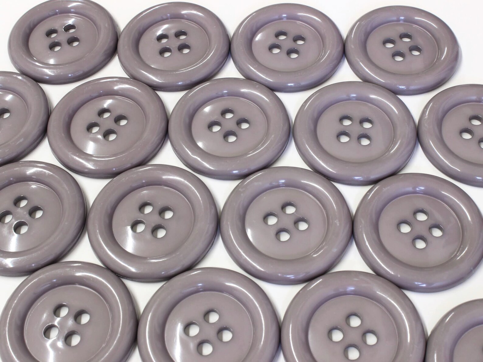 Giant Grey Buttons Giant Plastic Buttons 5cm Extra Large | Etsy