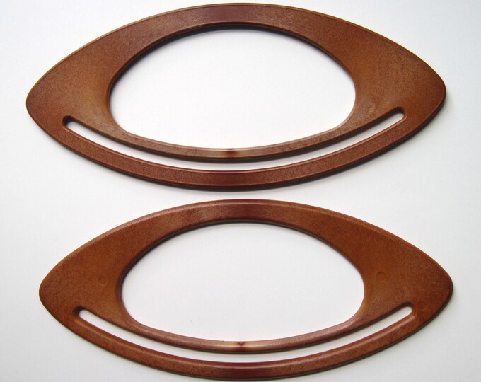 Amber Bag Handles, Pair of Bag Handles, Bag Making Supplies, Bag Making ...