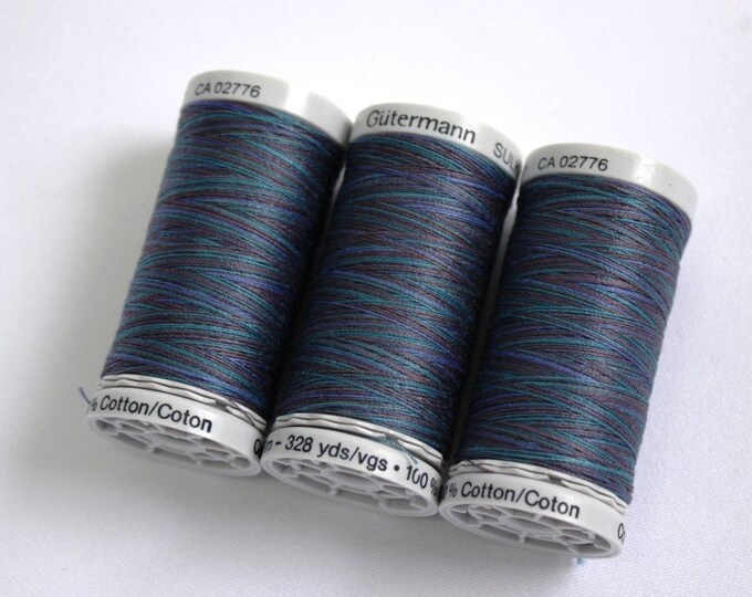 Variegated Cotton Thread, Gutermann Variegated Sulky Cotton ...