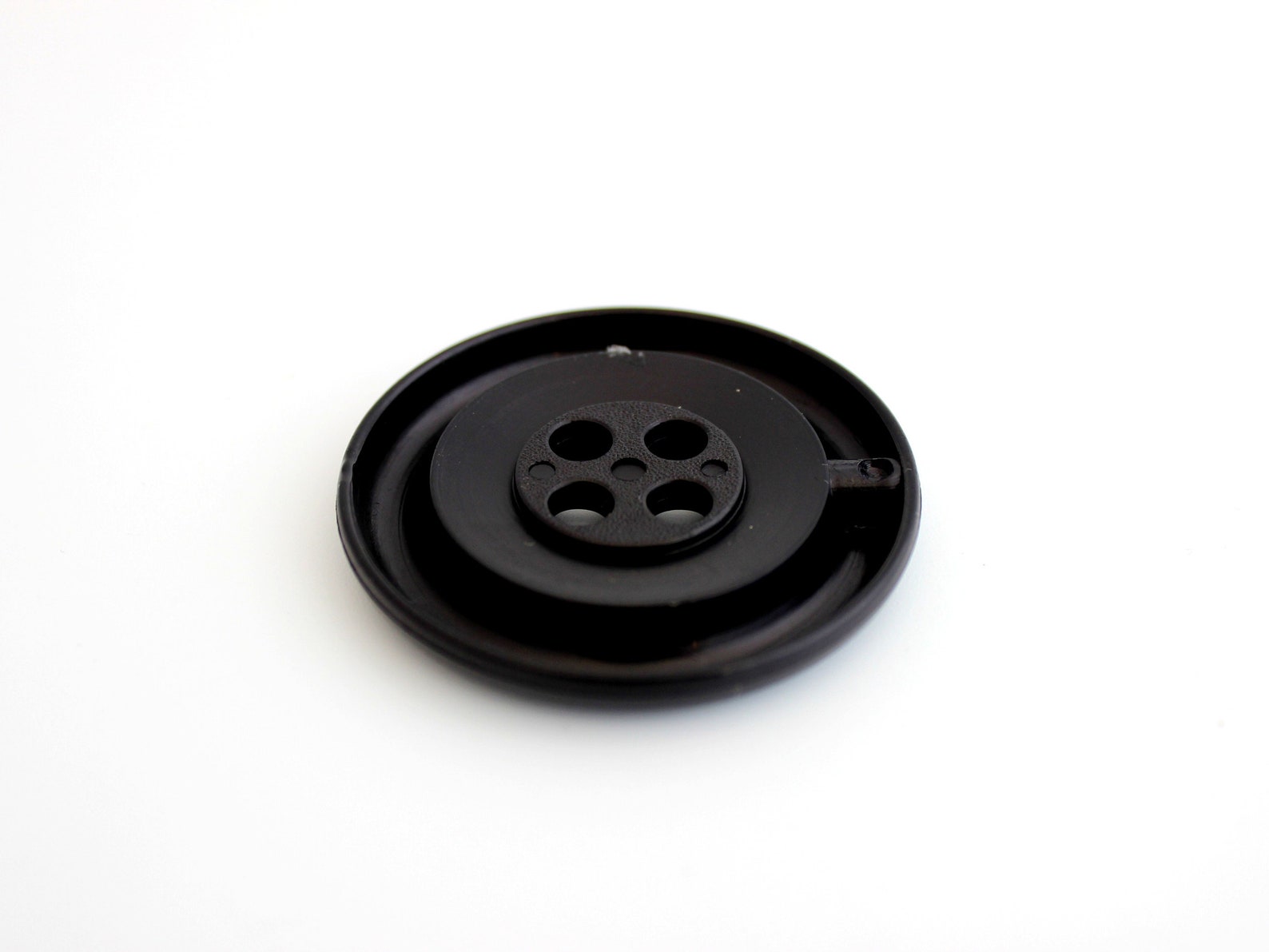 Giant BLACK Buttons Giant Plastic Buttons 5cm Extra Large - Etsy